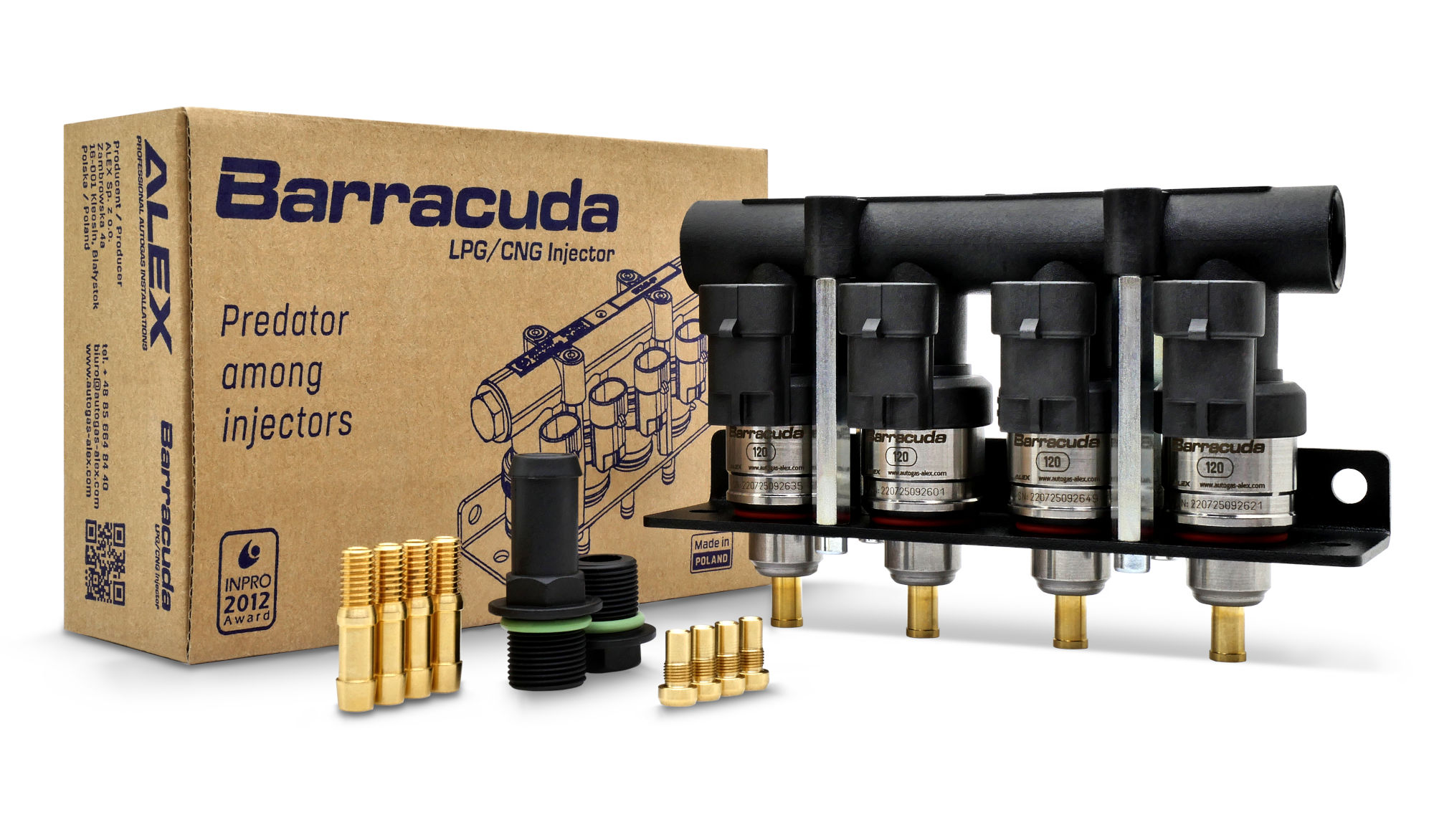 Barracuda 120 injector | ALEX OLD